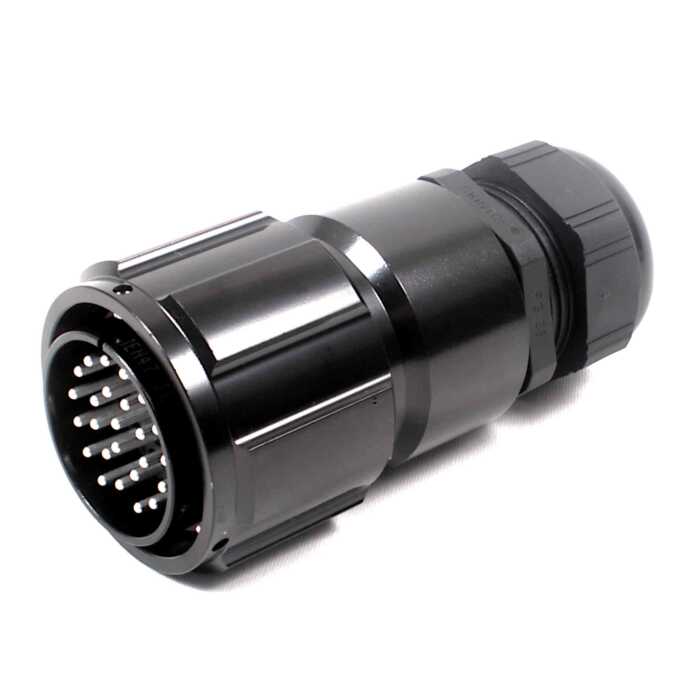 PA Con 25 pole cable male lock ring