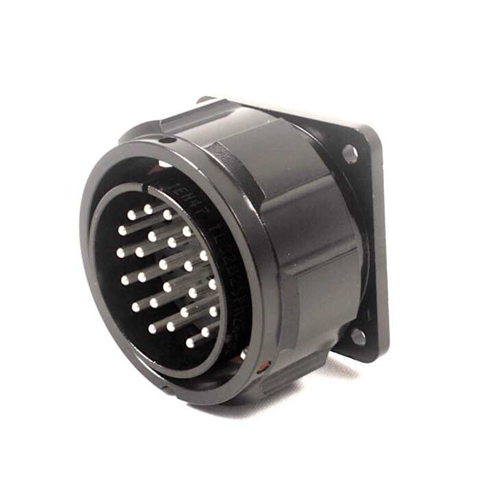 PA Con 25 pole panel male Lock Ring