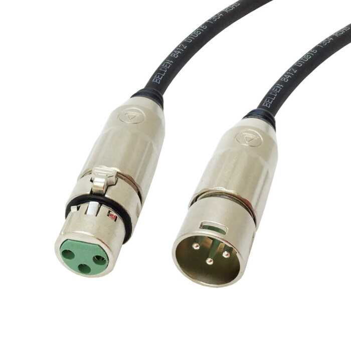 Belden Balanced Lead. Low Capacitance Mic Cable. Female to Male XLR ...