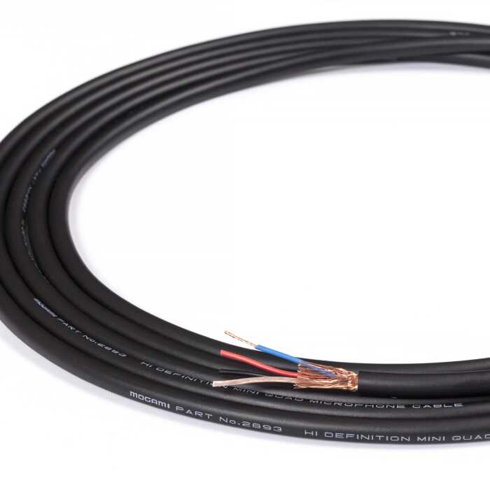 Mogami 2893 Miniature Starquad Cable 4.8mm OD