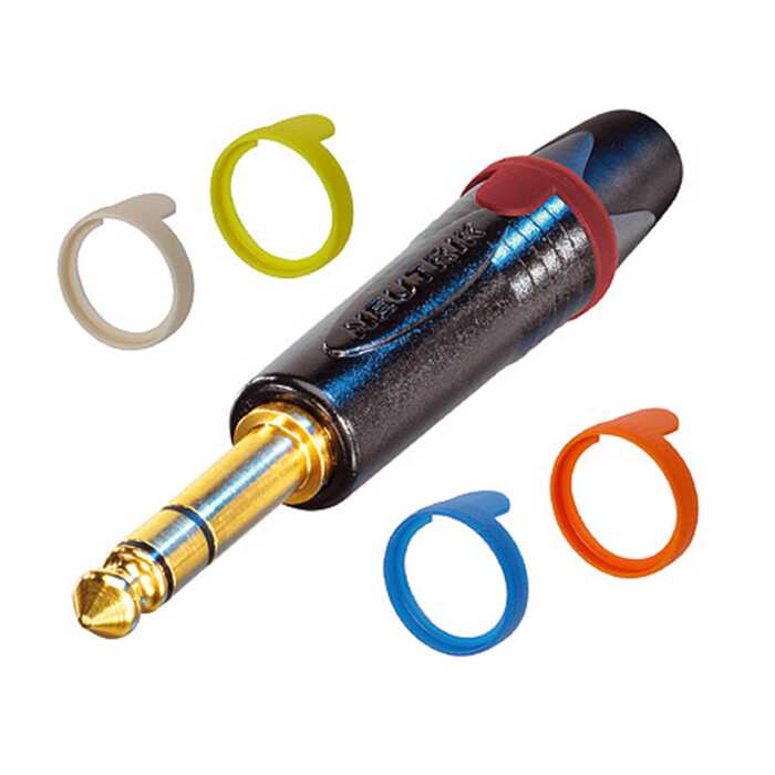 Neutrik PXR Colored rings with flat label surface for NPX. All Colours