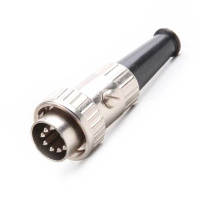 Preh 7 Pin Din Connector with Optional Locking Screw