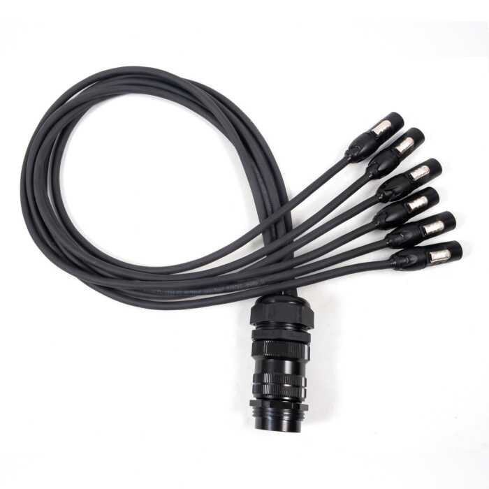 Socapex Spider - 15amp Neutrik Male True1 to 19 Pole Female Soca