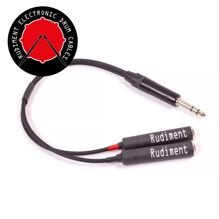 Standard drum trigger splitter cable
