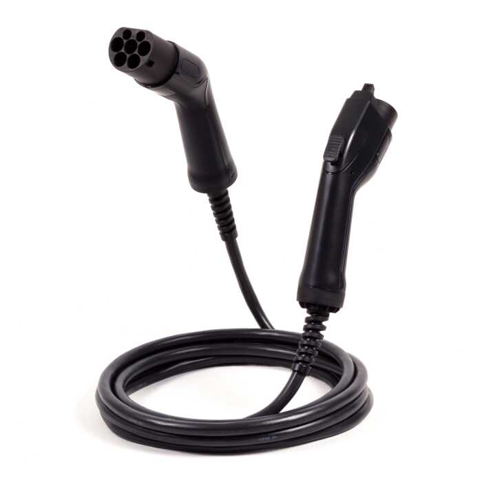 VIPER EV Type 2 Plug to Type 1 EV Charging Cable