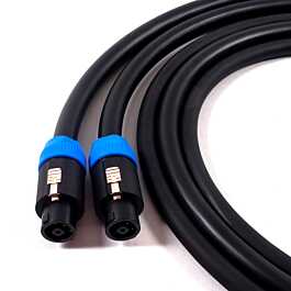 Tour Grade NL8 Speakon Lead (8x2.5mm) Van Damme Black Series Speaker Cable