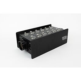 Custom Connex 12 Channel 37 Pin Flow Through VEAM Stage Box - Send & Return