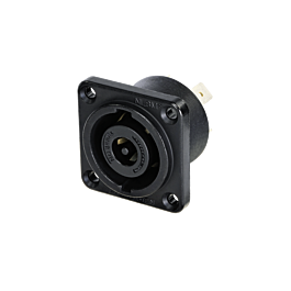 Neutrik. NLT8MPXX-BAG. Speakon Panel Mount Flat Tabs