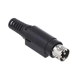 Kycon KPPX-4P DC Power Connector 4 Pole Power Plug. Snap and Lock