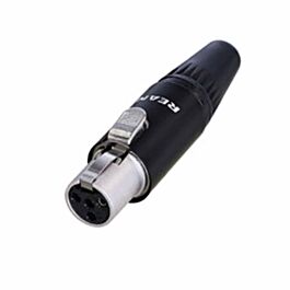 Rean RT4FC-B 4 Pole Tiny XLR Connector