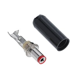 Switchcraft 762K Black Locking 2.1mm DC Plug Power Jack - 9mm Shaft