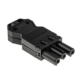 Wieland, GST18i3 Female 3 Pole Mini Cable Mount Connector 20A