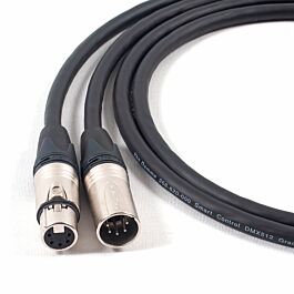 Van Damme 268-620-000 FULLY WIRED DMX 5 Pin XLR to XLR Lead