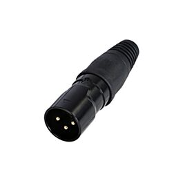 REAN RCX3M-Z-002-0 3 Pin Male XLR IP65 Cable Connector