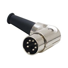 Switchcraft Angled 7 Pin Din Plug 270 Degree. 15DL7M. Midi Audio B&O