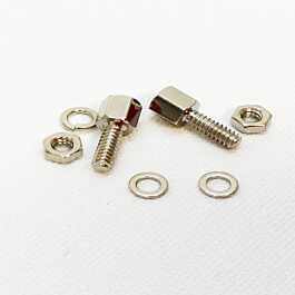 8mm Sub D Female Screw Locks with Hex head