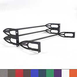 19inch Rack Mount Lacing Bar. R1268/1U-CTB, R1268/2U-CTB