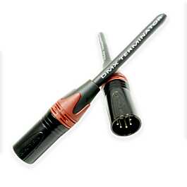 3 & 5 Pin DMX Terminator Plug. Neutrik