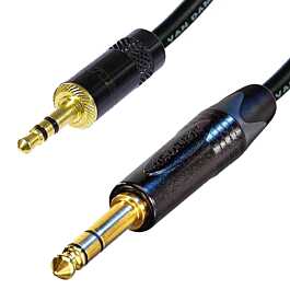 Stereo Mini Jack to Stereo Jack Lead. 3.5mm to 6mm Jack Cable. Ipod to ...