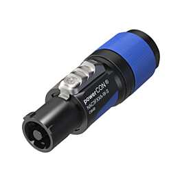 Neutrik NAC3FXXA-W-S Single Phase Locking powerCON Cable Connector