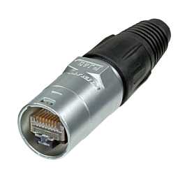 Neutrik NE8MC-1 Ethercon Connector. Silver Housing. RJ45 Case