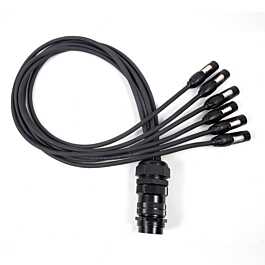 Socapex Spider - 15amp Neutrik Male True1 to 19 Pole Female Soca